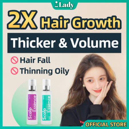 iLady Scalp Essence Hair Growth Serum Booster Rosemary Lavender B7 Vitamin Hair Loss Protein ...