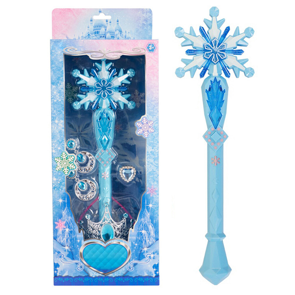 Christmas Snowflakeแฟลชแท่งไฟMagic Scepter Stick (สีฟ้า)-Intl - Felice ...