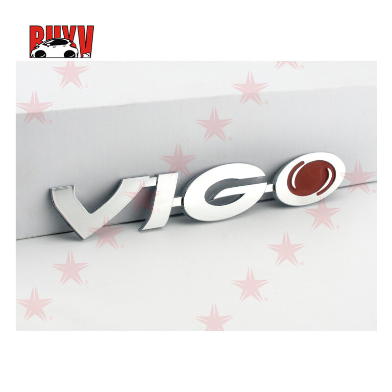 BuyV Plastic 3D VIGO Emblem Sticker Car Trunk Pickup Decoration ...