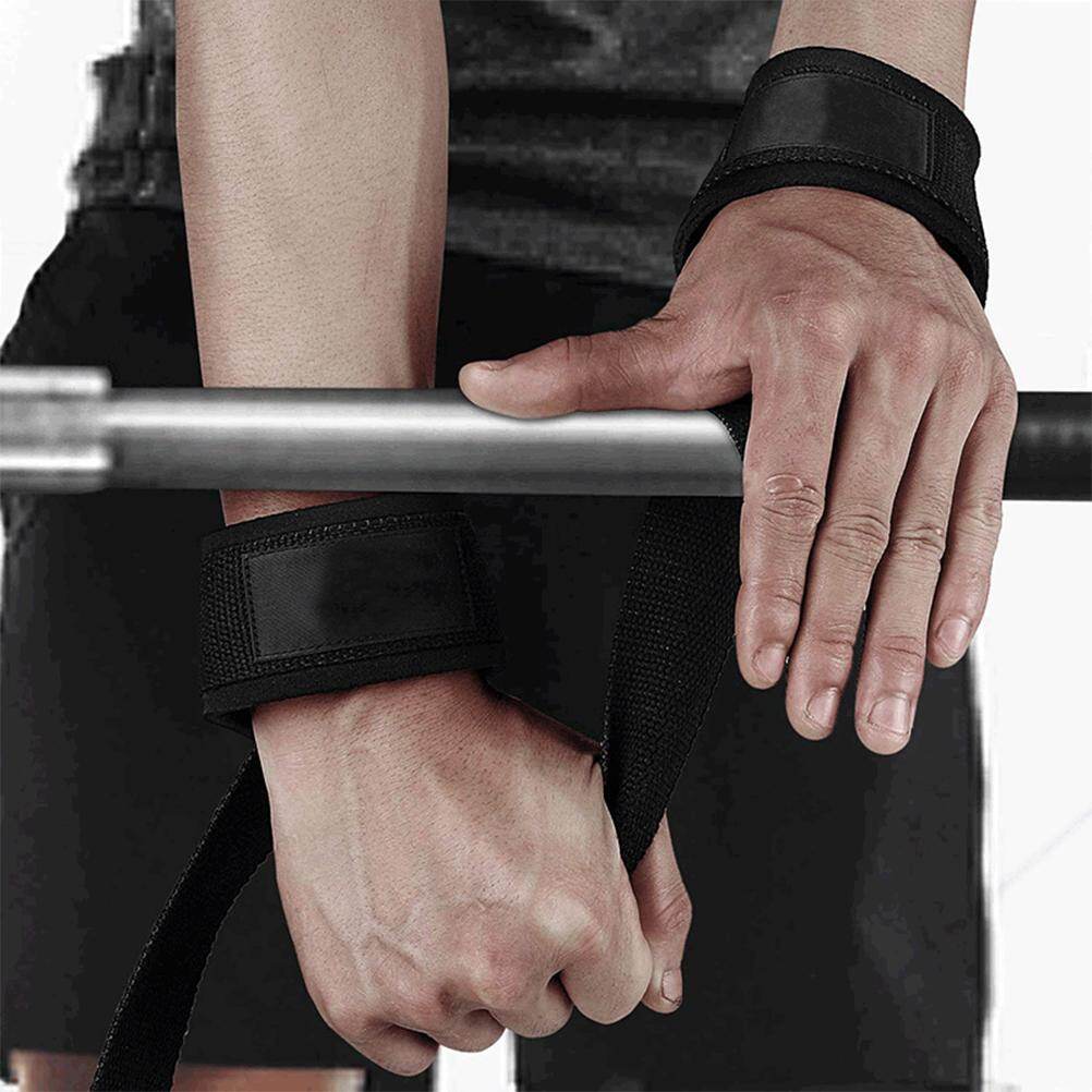 2PCS Weight Lifting Straps with Wrist Support Weightlifting Wrist ...