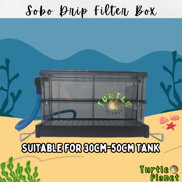 Sobo F-30 Drip Filter Box Aquarium Water Filtration Drip Filter Box 2 ...