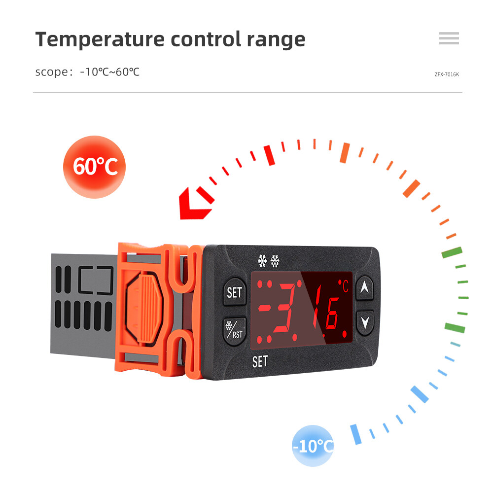 【16A/ETC-512B】 Refrigeration Only Controller With The Off Cycle Defrost ...