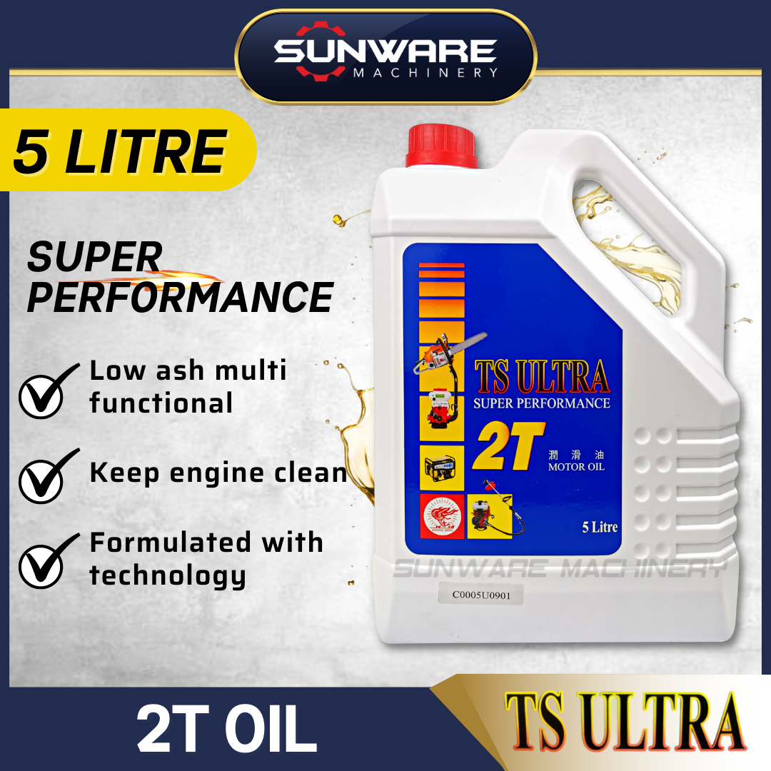 TS ULTRA Super Performance 2T Motor Oil Minyak 2T (1 Liter / 5 Liter) | Lazada