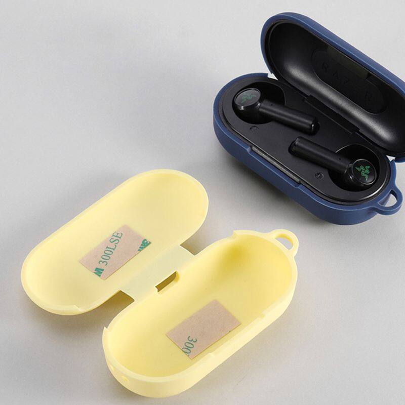 Silicone Protective Case Full Cover With Carabiner for Razer Hammerhead ...