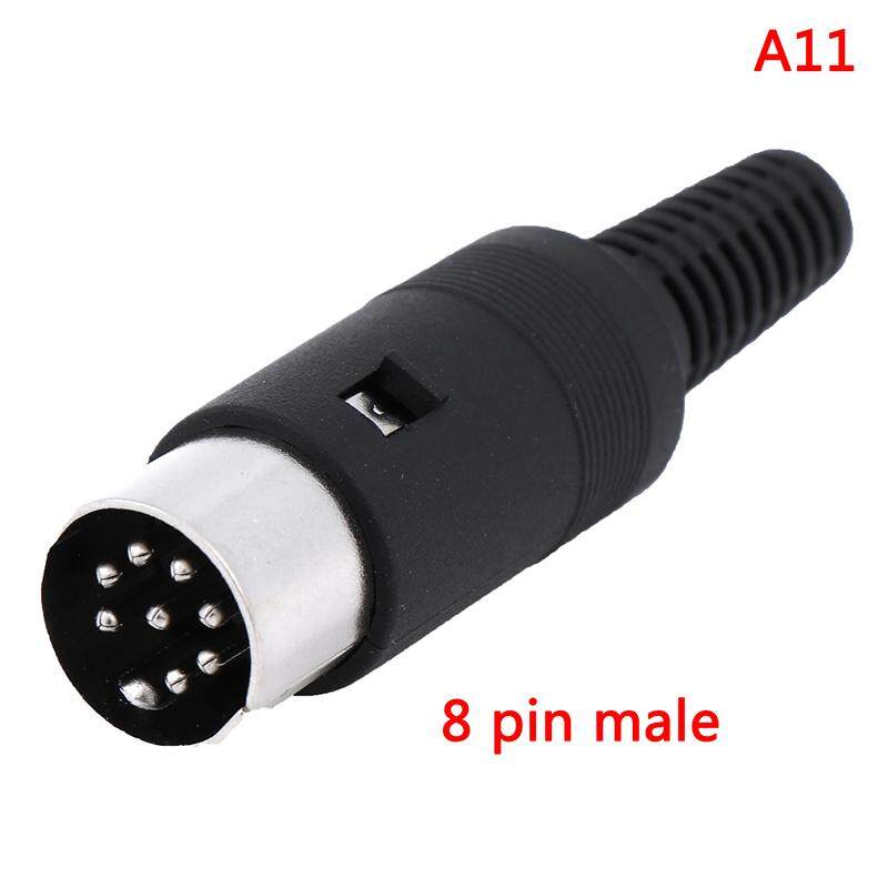 DIN Plug Socket Connector 3/4/5/6/7/8 PIN Male/Female Chassis Cable ...