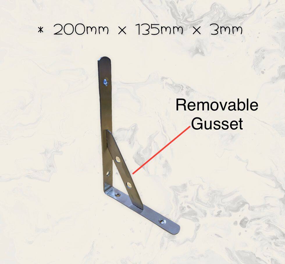 Extra Long Thickened Solid Stainless Steel L Bracket Angle Bracket L ...