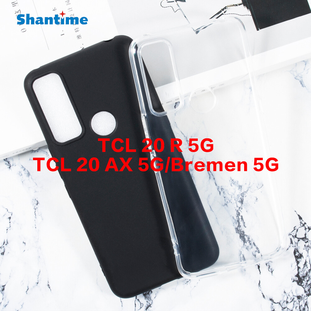 สำหรับ TCL 20 R 5G เจลพุดดิ้งซิลิโคนโทรศัพท์เคสป้องกันด้านหลังสำหรับ ...