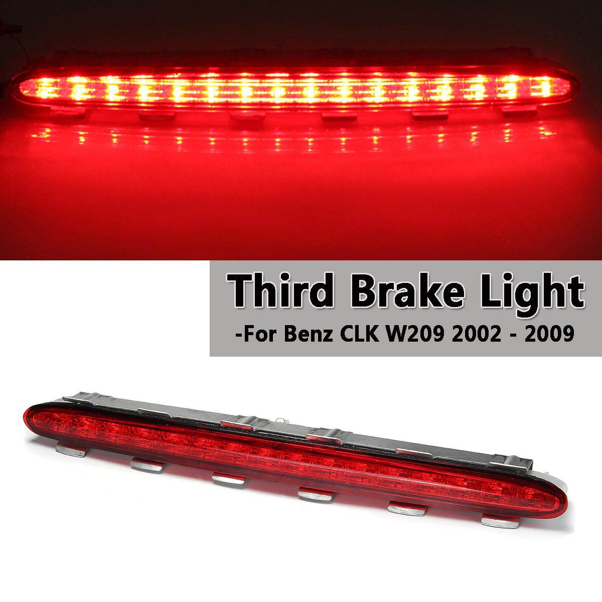 【การจัดส่ง + แฟลช Deal】Red เบรคหยุดไฟ LED สำหรับ Mercedes Benz CLK W209 ...