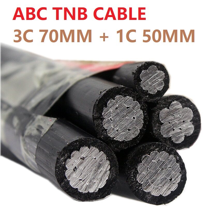 ABC TNB CABLE 3C X70M + 50MM AL/PE ABC (SELL BY METER) TNB KABEL | Lazada