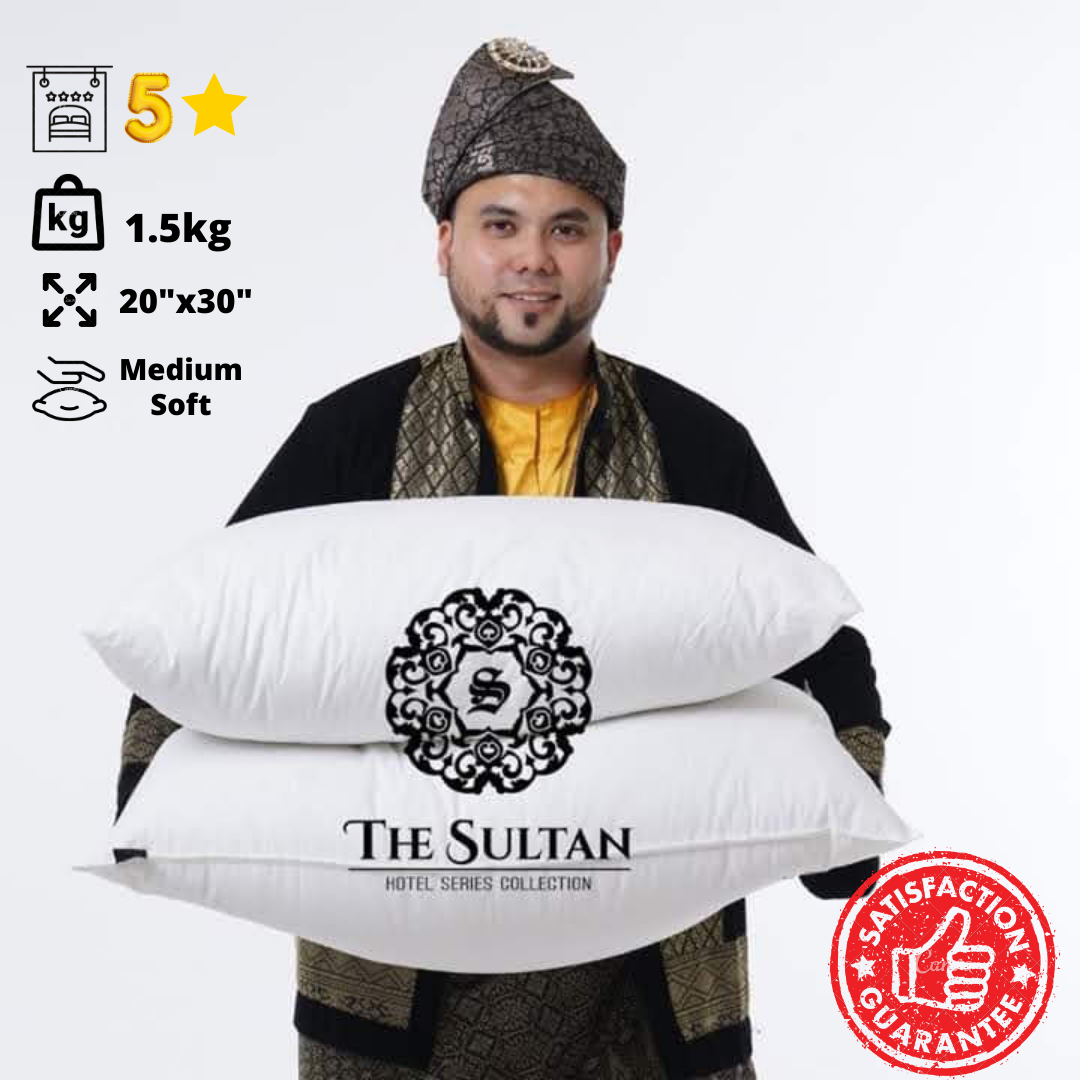 2pcs Bantal Sultan Bantal Sultera The sultan 5 star/ 4 star Bantal ...