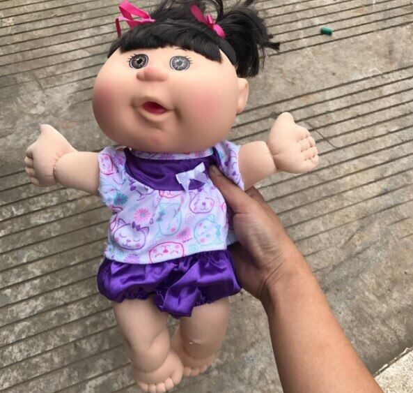 Vintage Retro Doll Cute Cabbage Patch Kids Antique Freckle Doll Baby ...