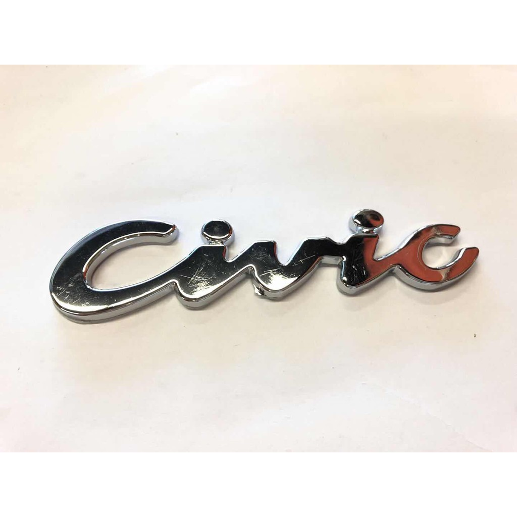 HONDA CIVIC WORDING EMBLEM LOGO OLD STYLE EK EG HONDA UNIVERSAL | Lazada