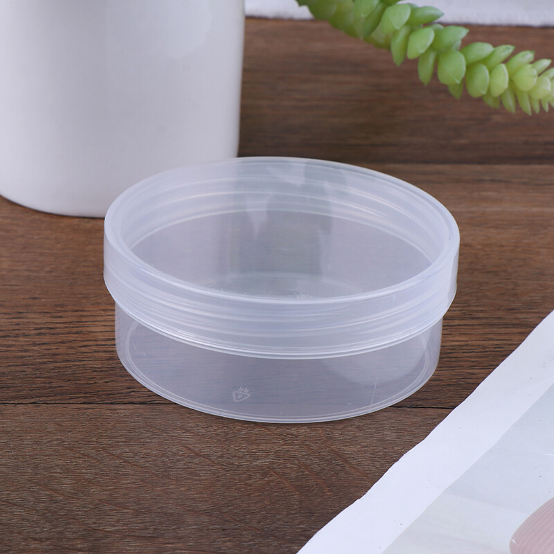 FOO 150ML Translucent Plastic Container Box For Mud Clay DIY Accessory ...