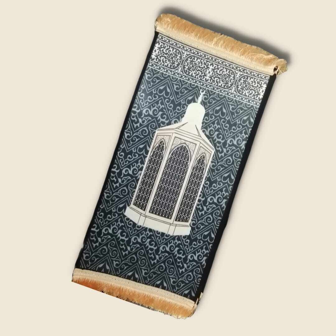 Sejadah Viral 3D Size Mini Kecil Anti-Slip Sajadah Baldu Velvet Anti ...