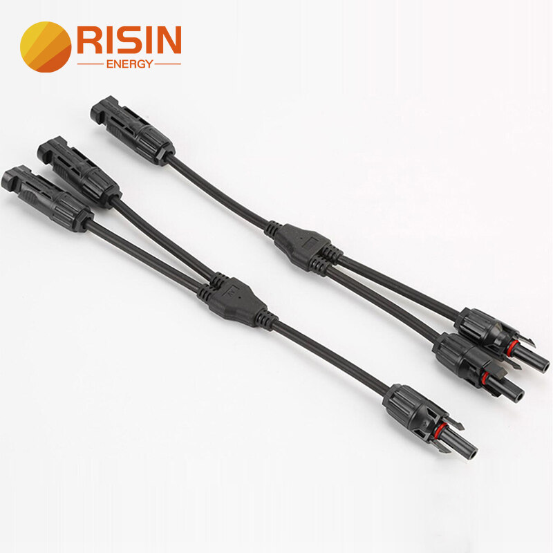 High Performance RISIN MC4 2to1 Solar Panel Y Branch Cable Splitter ...