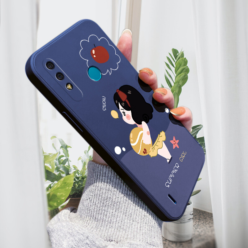 ITEL Vision 1 Pro เคส S16สไตล์แฟชั่นเคสทาสีซิลิโคน TPU Soft Cover ...