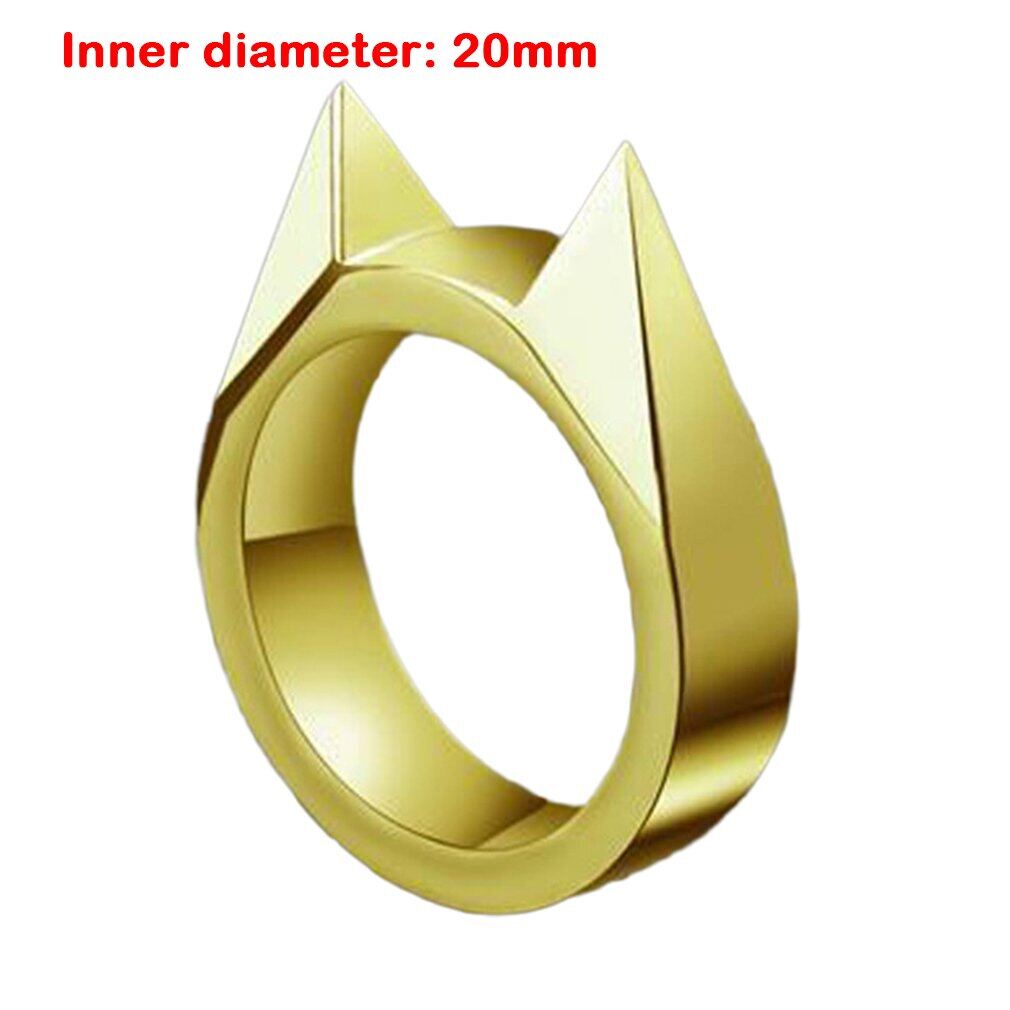 1Pcs Women Men Safety Survival Tool Self Defence Metal Finger Defense ...