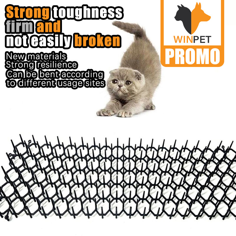 Animal Repel Mat Garden Cat Scat Mat Anti Cat Bird Spike Repellent Mat ...