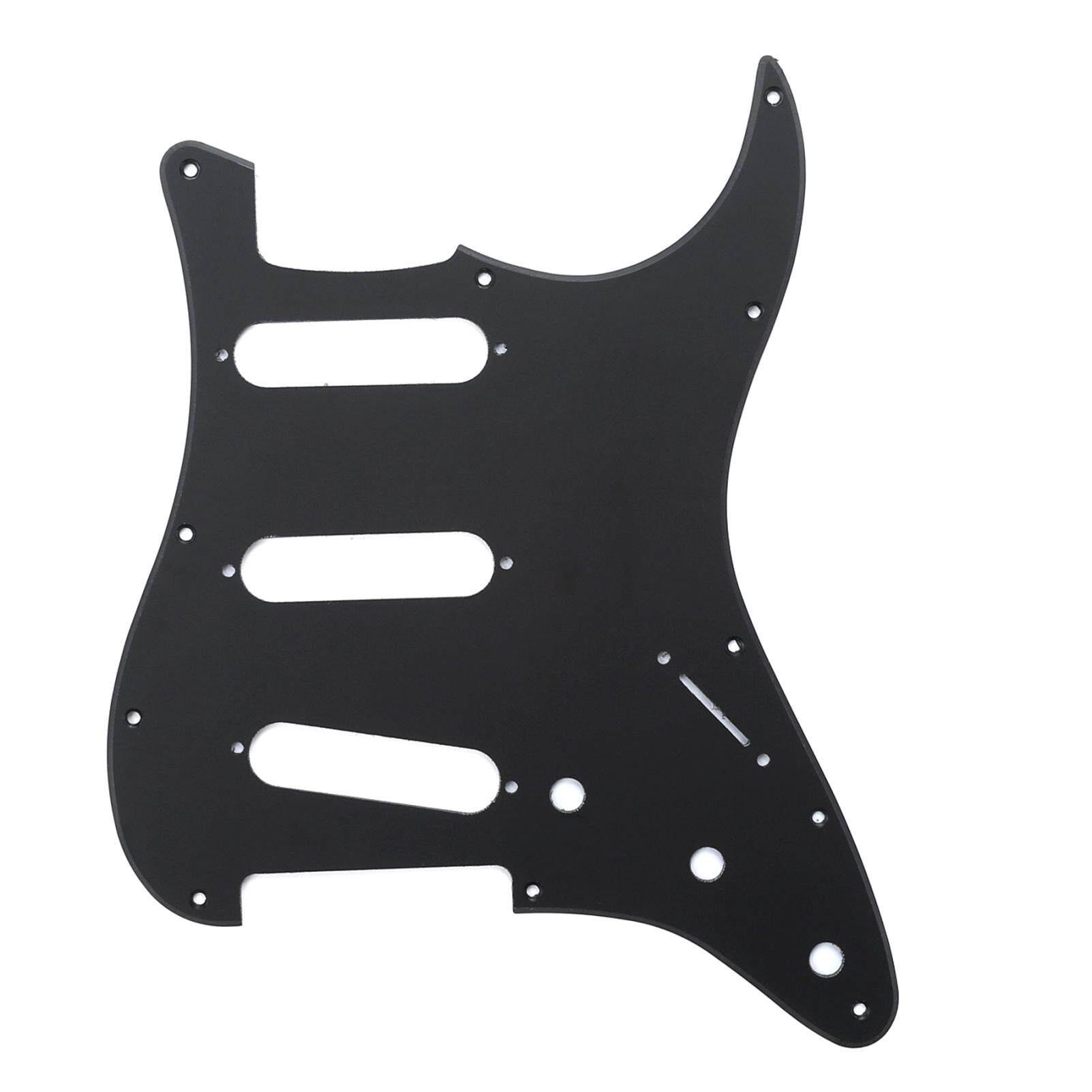 Musiclily SSS 11 Hole Strat Guitar Pickguard and BackPlate Set for ...