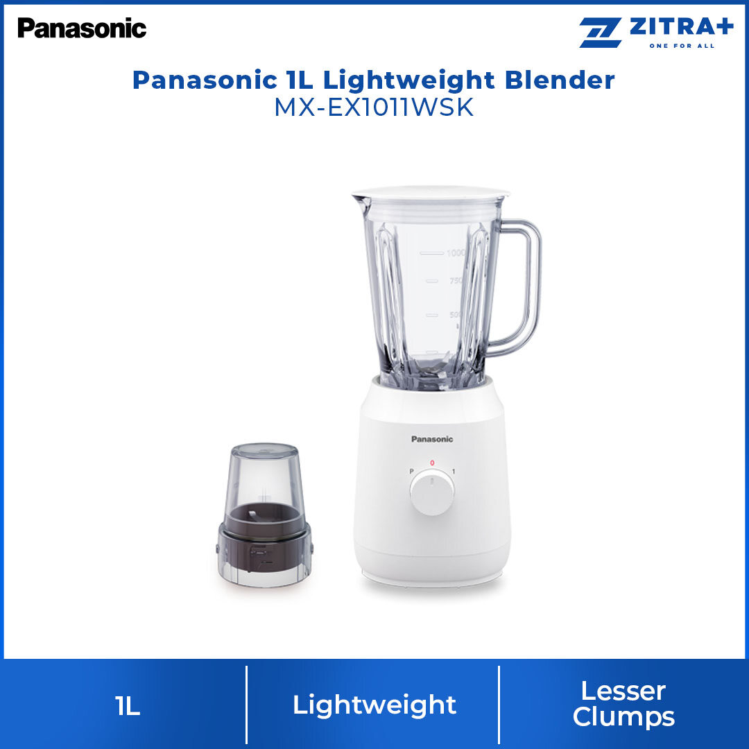 Panasonic 1L Lightweight Blender MX-EX1011WSK | SUS Saber Blades ...