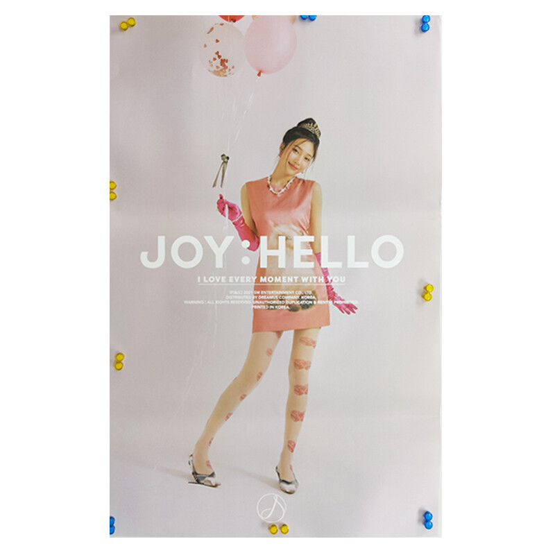 JOY Special Album 'HELLO' Official Poster B ver. 610*920mm - KPOP CAFE ...
