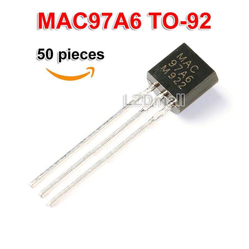 50pcs MAC97A6 97A6 TO-92 Triacs THY 6A 400V TRIAC new original | Lazada PH