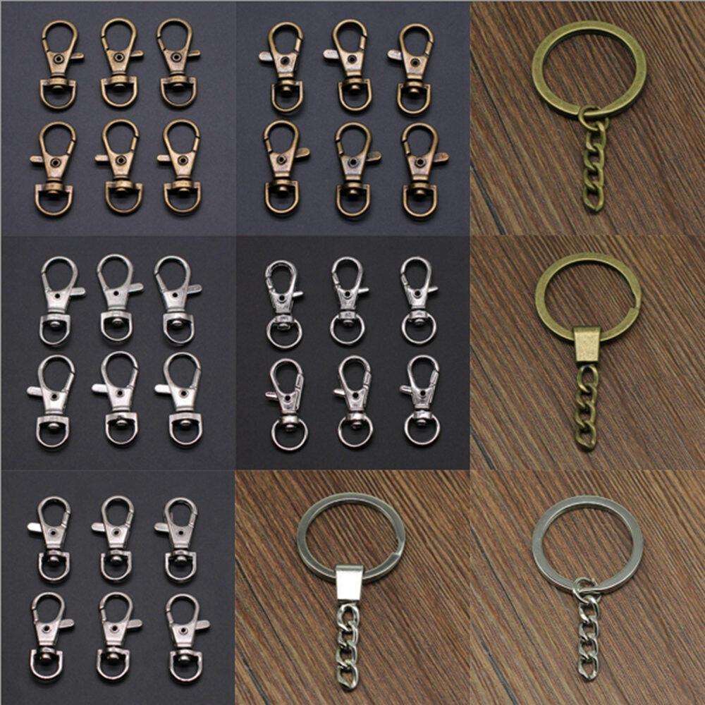 Metal Keychain Ring Keyfob Key Holder Rings Wedding Diy Jewlery Trendy ...