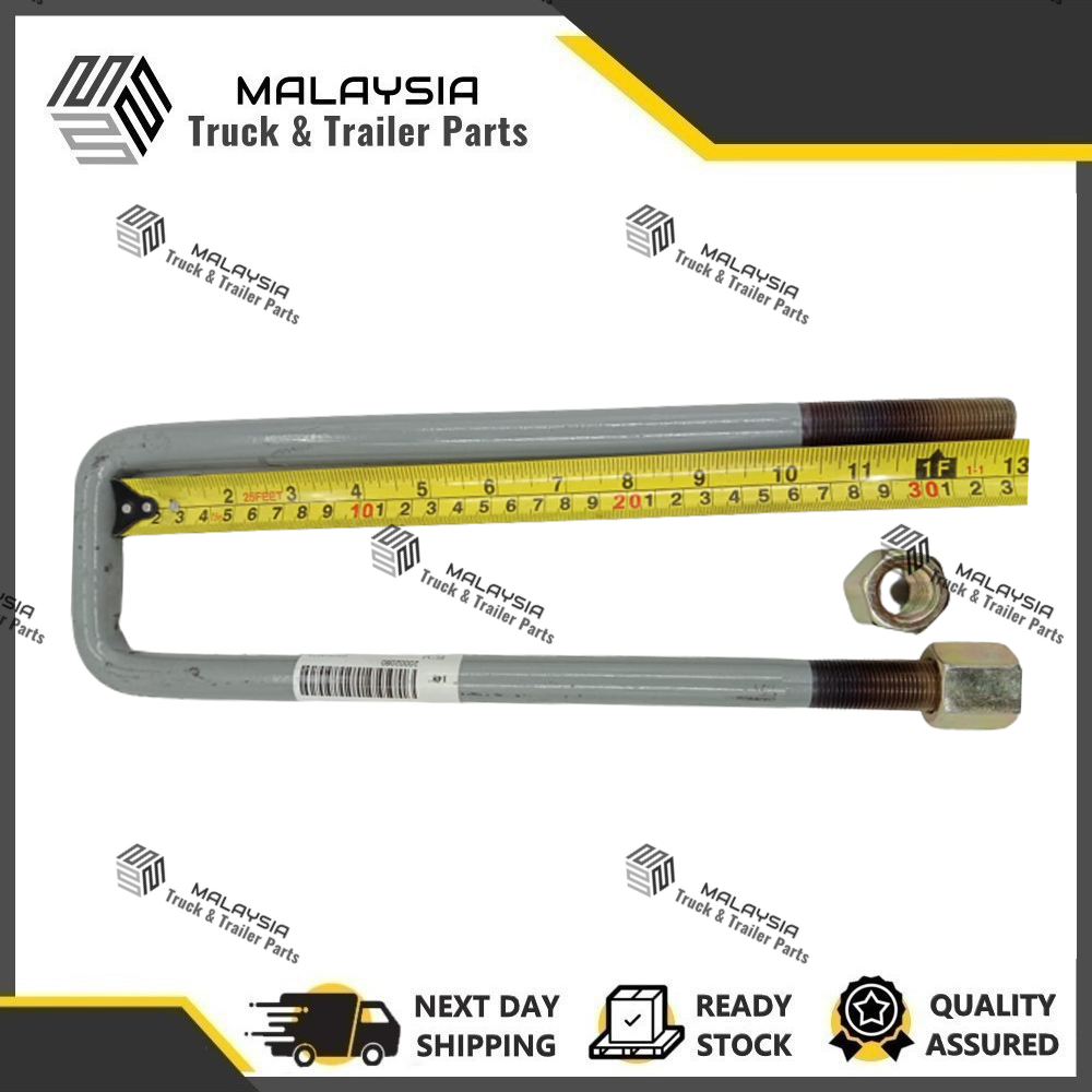 U Bolt Spring Rear 18X72X12-18/18X73X12-18 Daihatsu Delta Isuzu Hicom ...