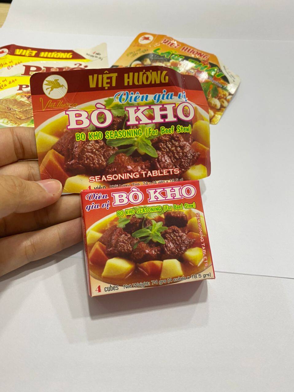 [ HALAL ] Lau Thai - Gia Ui Co Dac 74g / Gia Vi Nau Bo Kho Viet Huong - Vietnamese Beef Stew ...