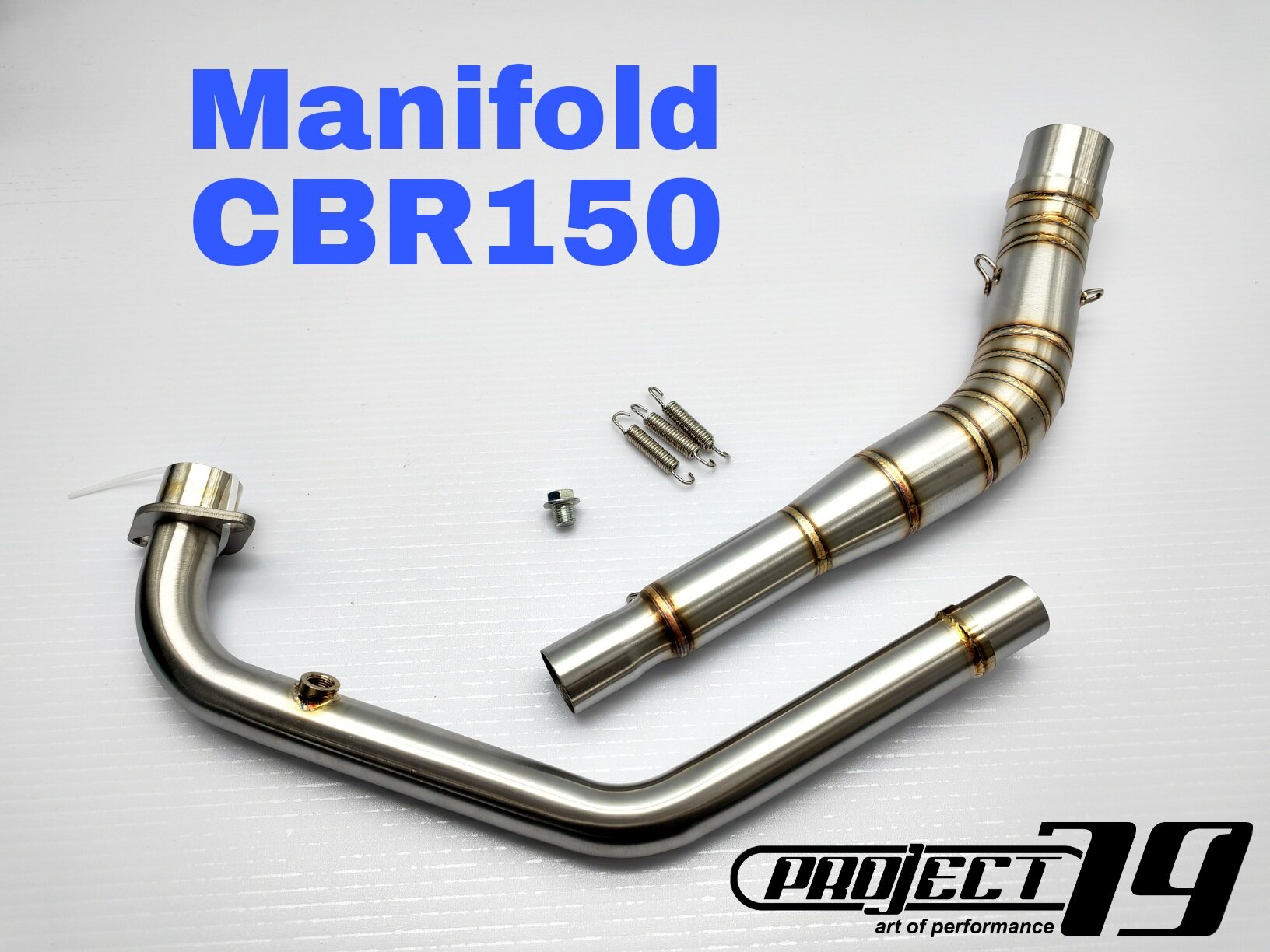Project79 Exhaust Honda CBR150R 2021 Full System Piping Stainless Steel ...