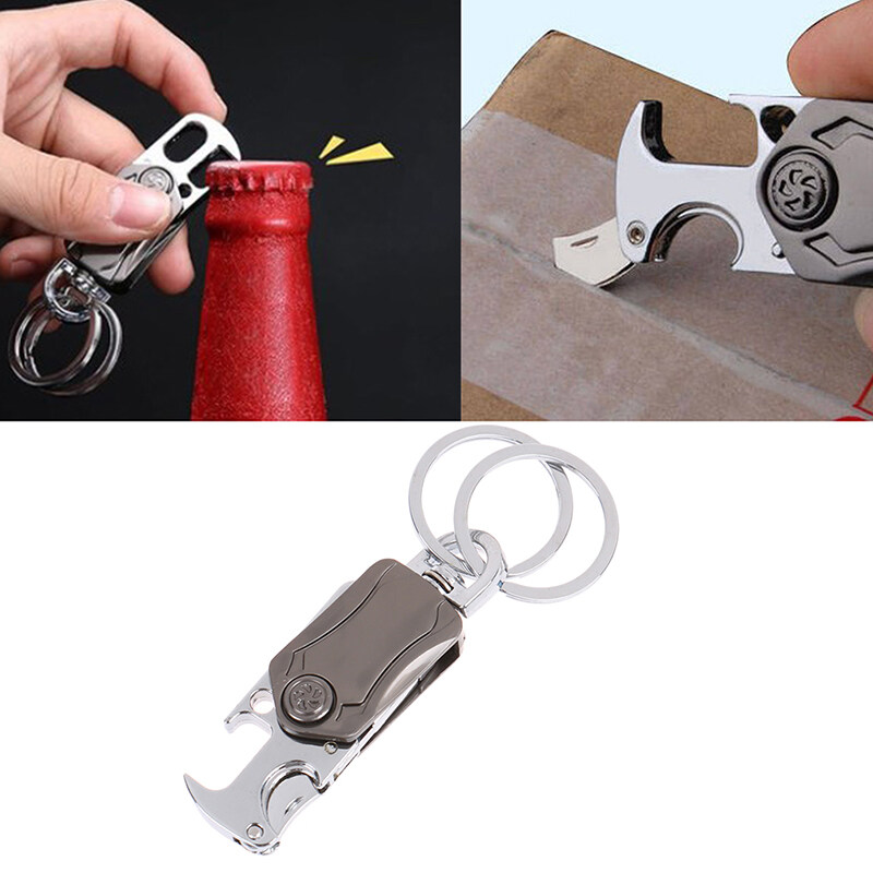 {CTTC} Pnate Heavy Duty Anti-Anxiety Rotatable Keyring Box Cutter ที่ ...