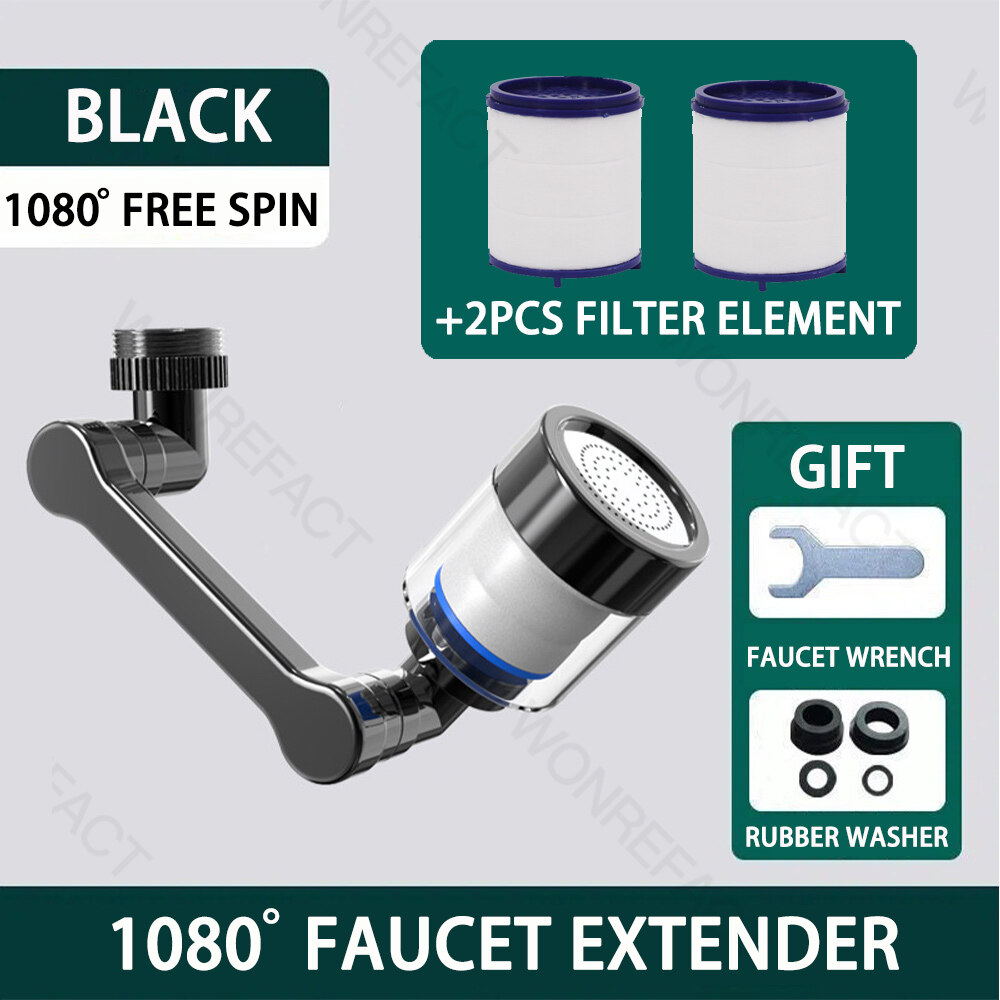 Universal 1080 °Swivel Robotic Arm Swivel Extension Faucet Aerator ...