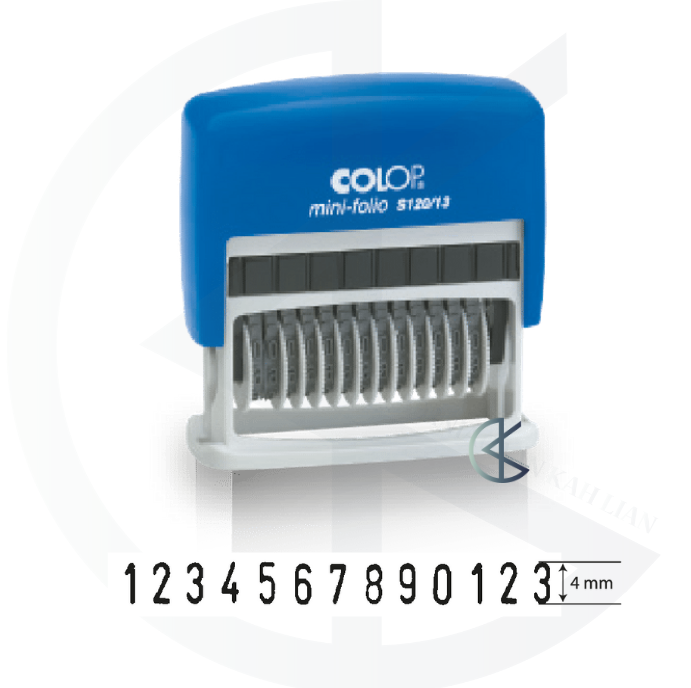 COLOP Printer Line S120/13 Self-Inking Custom Dater / Date Number Stamp ...