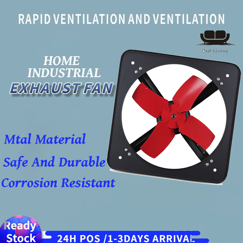 【Local delivery in Malaysia】12 inch High Speed Industrial Iron Exhaust ...