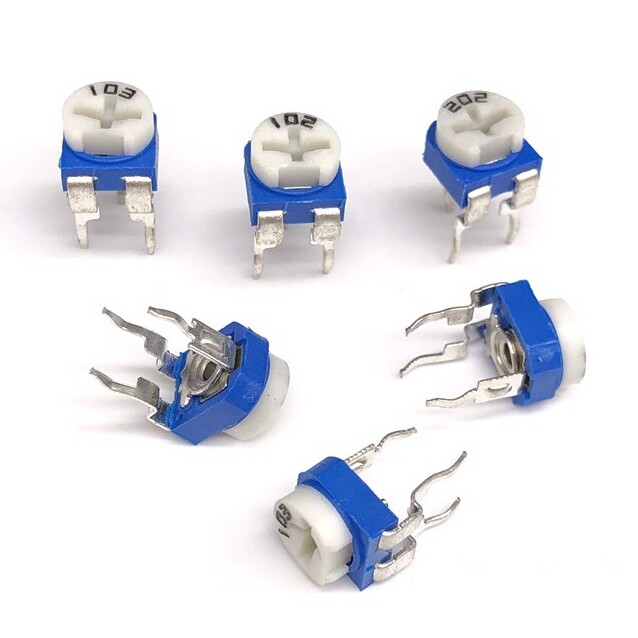 20pcs 200 ohm 201 RM065 Trimpot Trimmer Potentiometer Adjustable ...