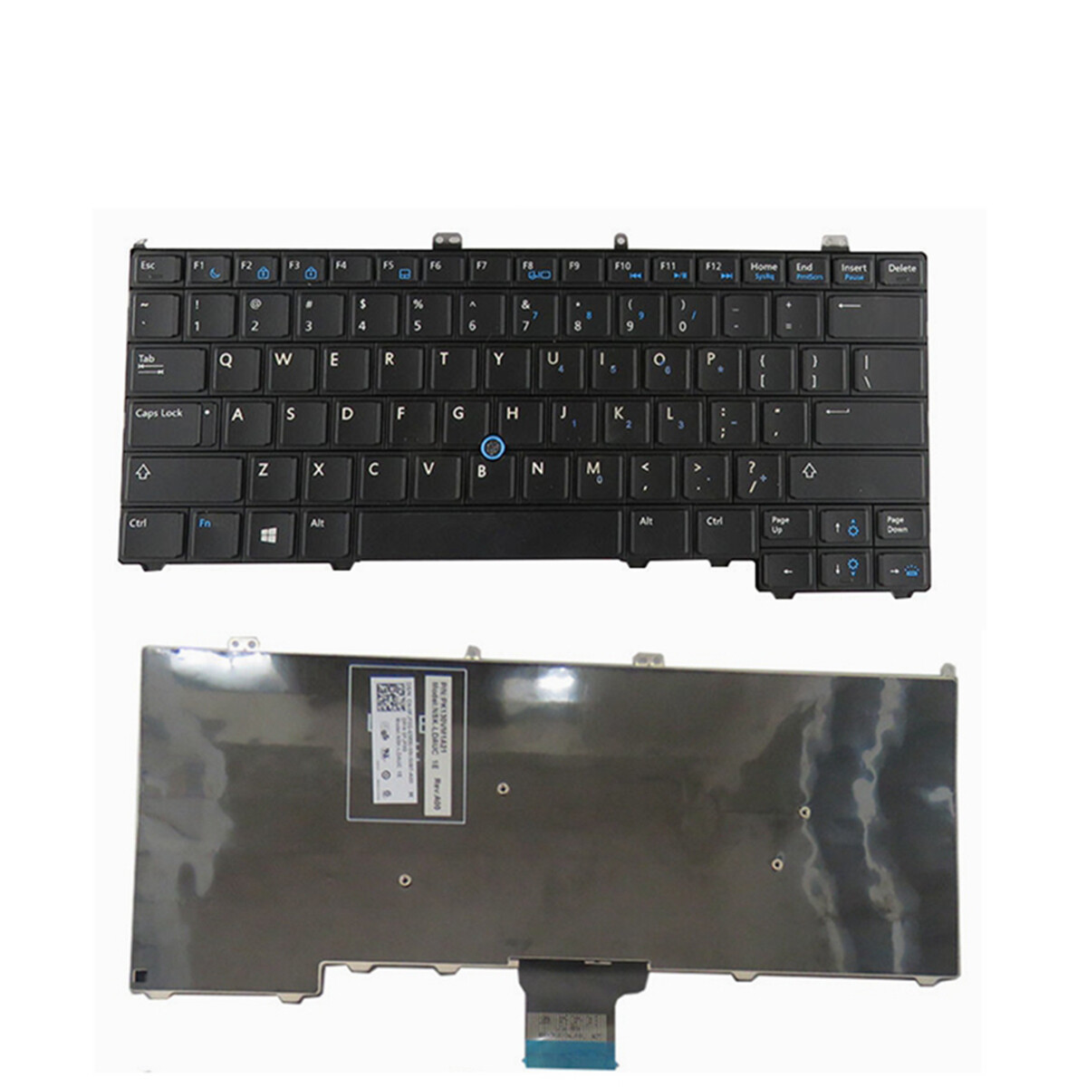 new US Laptop Keyboard for DELL Latitude E7440 E7420 E7240 E7420D 12 ...