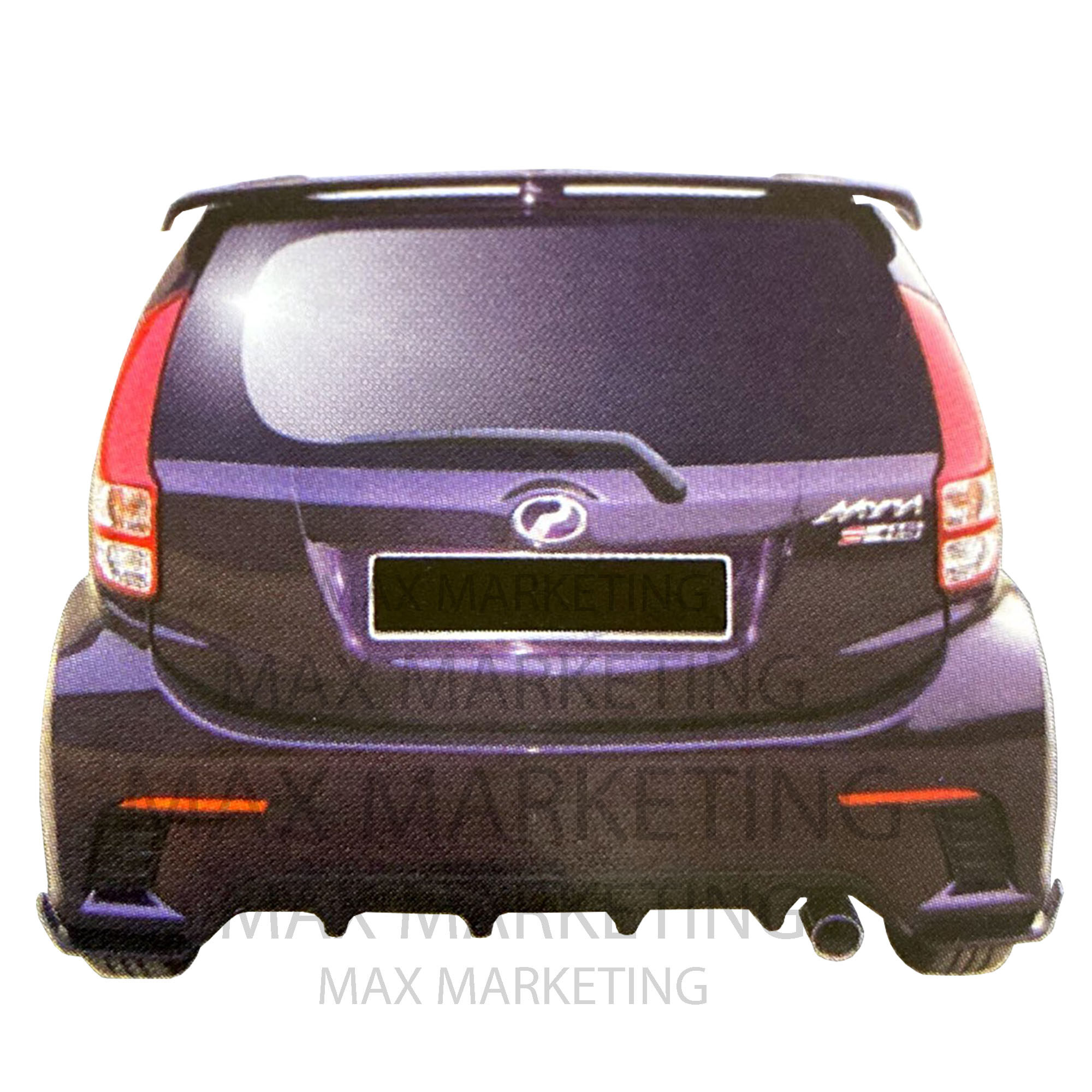LLPU6052 (PU) PERODUA MYVI 12 EXTREME BUTTON LINE REAR UNDER DIFFUSER ...