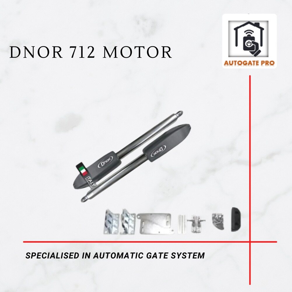 Dnor Model 712 Pintu Swing Autogate Motor SET PENUH DREAM GATE / DNOR ...
