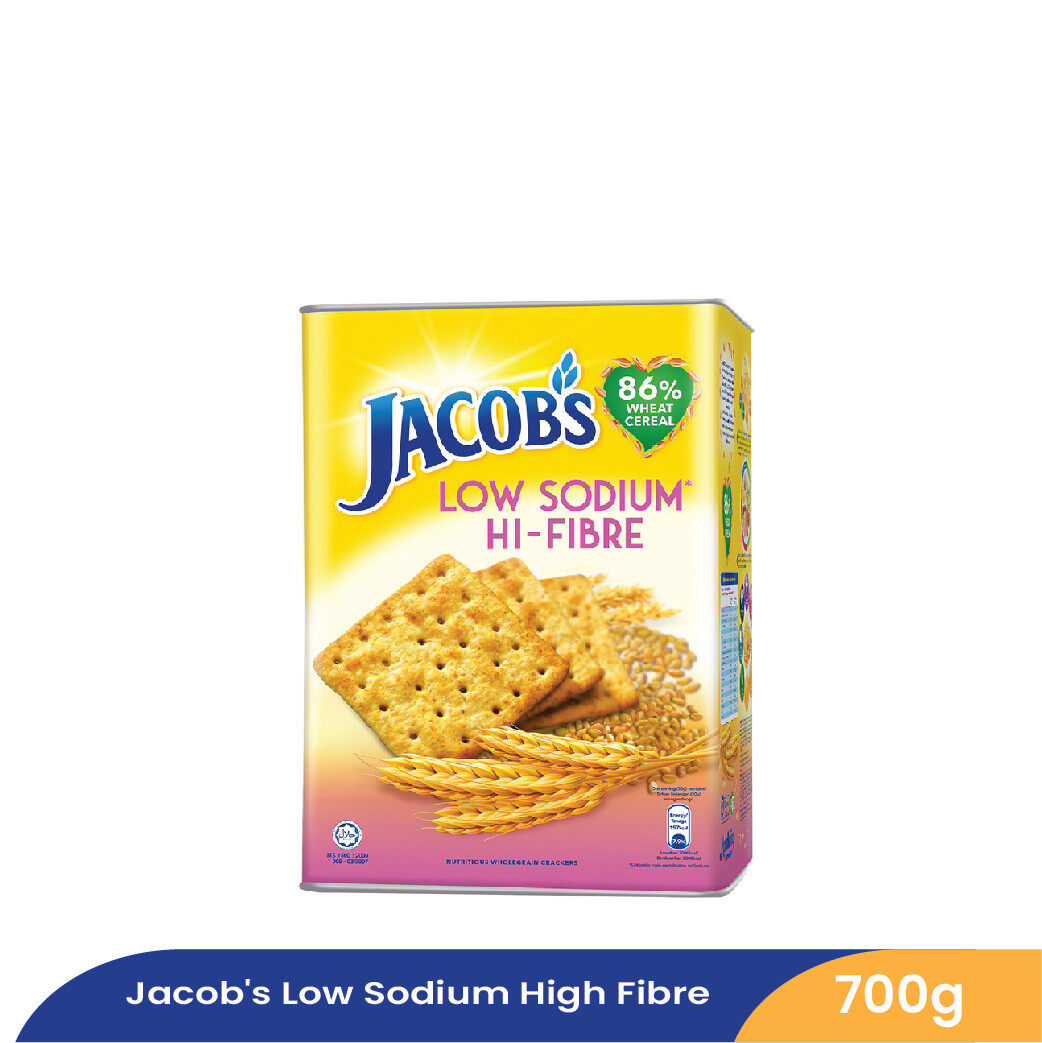 Jacob's Biscuits - Jacob's Low Sodium High Fibre (700g) | Lazada