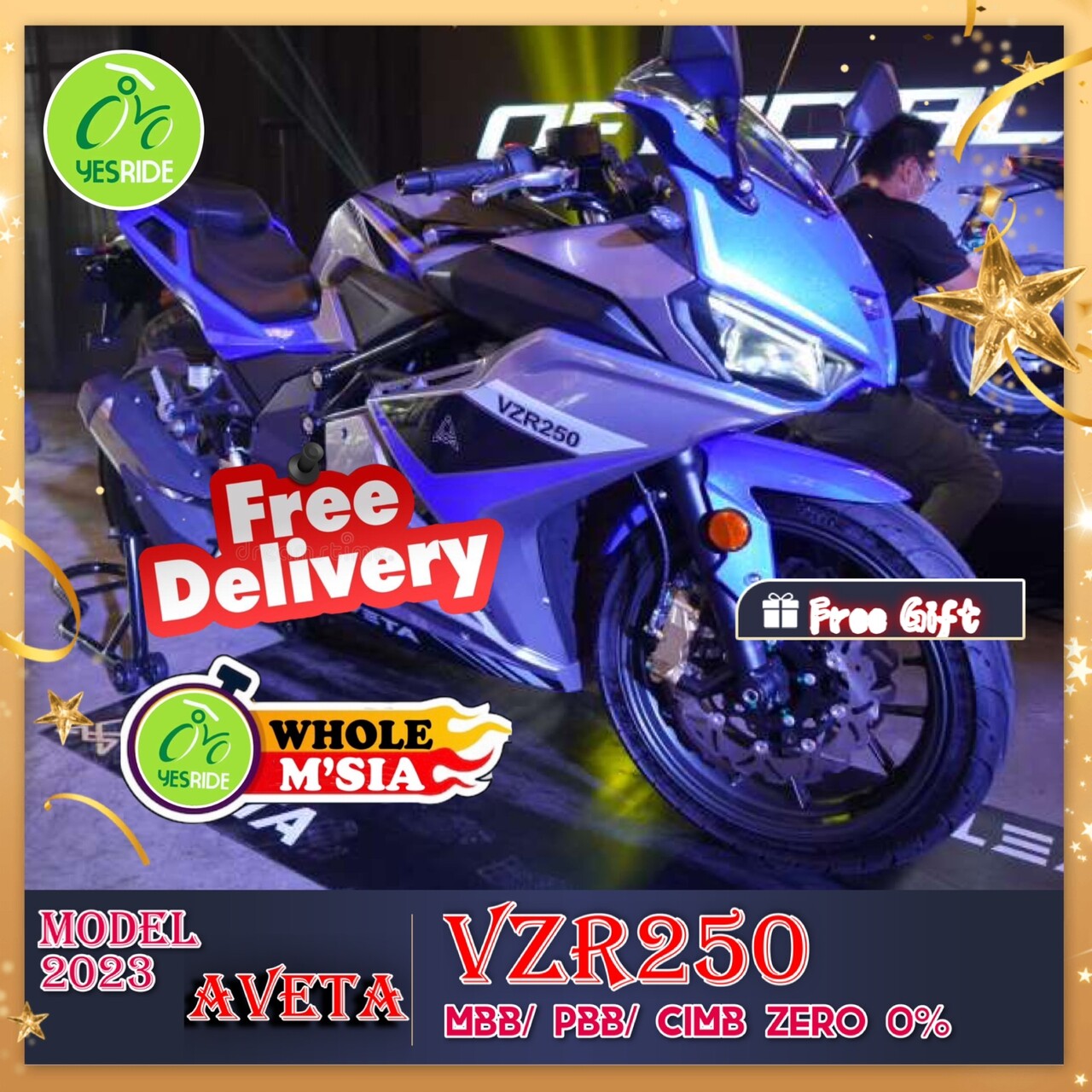 AVETA VZR250 model 2023 | Lazada