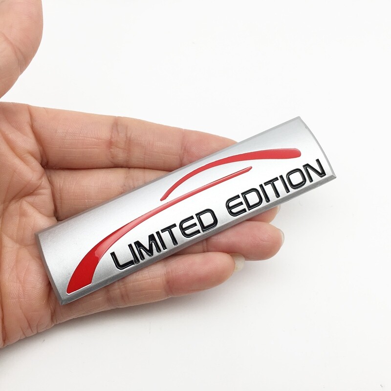 NEW Car styling 3D Metal Car Sticker Chrome Limited Edition Logo ...