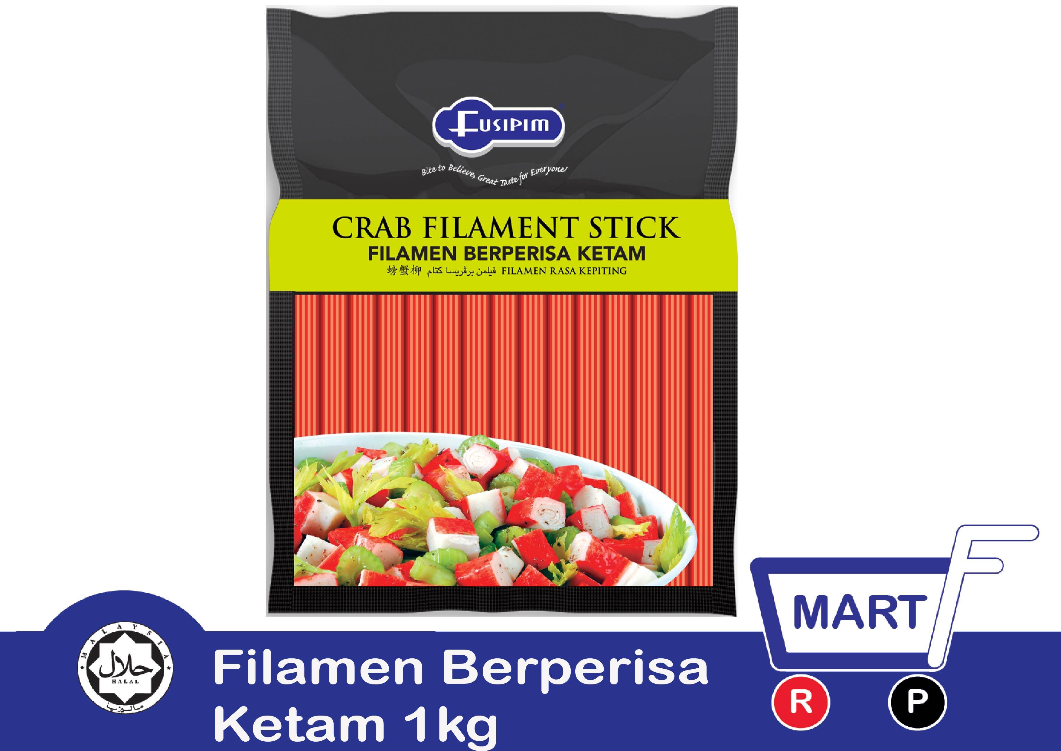 FUSIPIM Crab Filament Stick 1kg / 250g (Filamen Berperisa Ketam) [KL ...