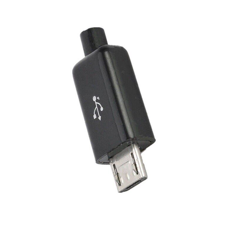 10pcs DIY Micro USB Male Plug Connectors Kit With Covers - popeye ...