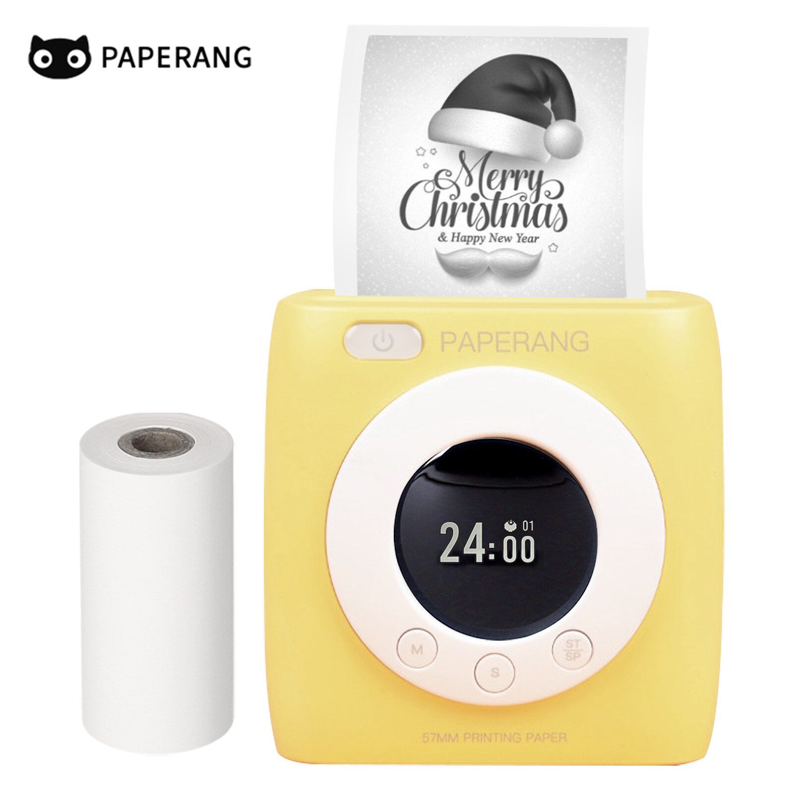 PAPERANG Pocket Printer BT Wireless Thermal Printer Portable Mobile ...
