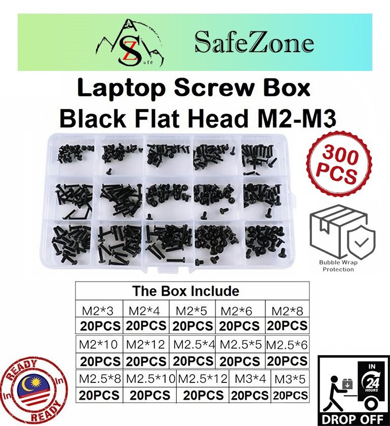 Screws Assortment Kit 15 Kinds M2 & M3 Screw for Laptop Repair Screws ...