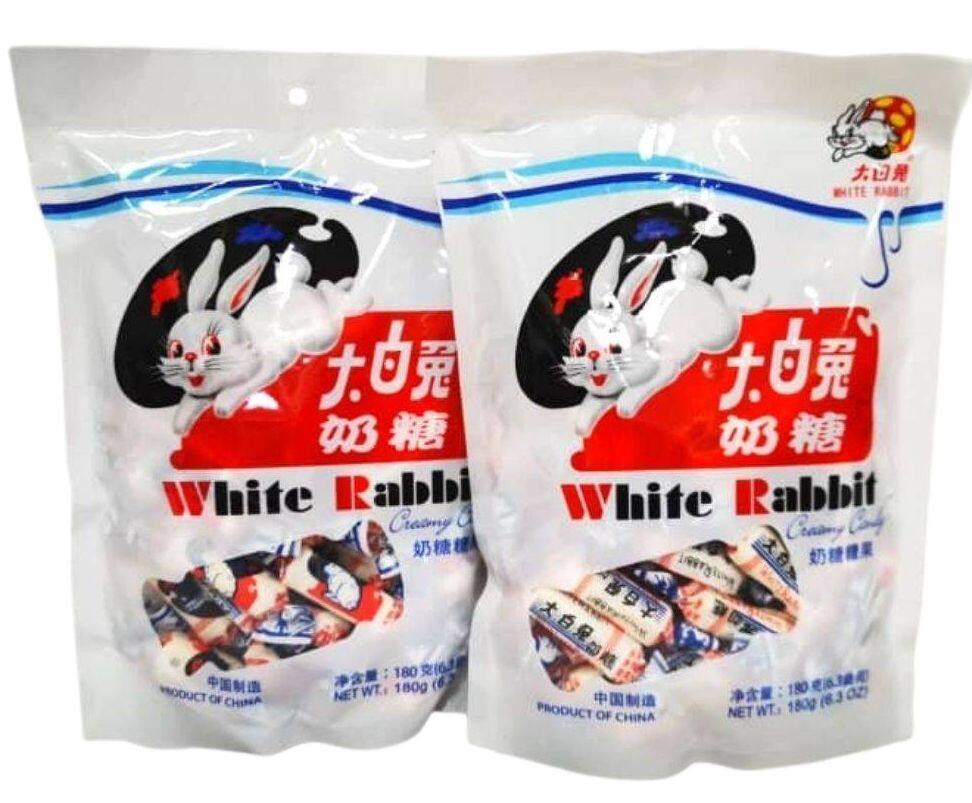 [Ready Stock] White Rabbit Creamy Candy 180g 大白兔奶糖 Sweets Candy ...