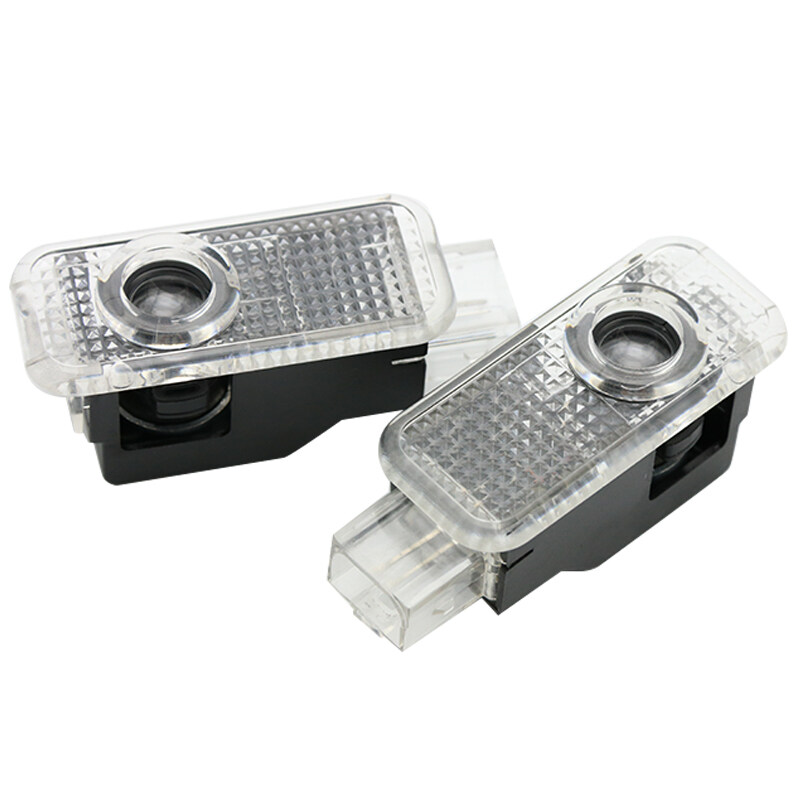 2 X Led รถประตูต้อนรับแสง Laser P Rojector Sline โลโก้สำหรับออดี้ A1 A3