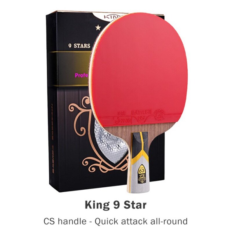 729 Friendship Ping Pong Racket Professional King 9 Star Table Tennis ...