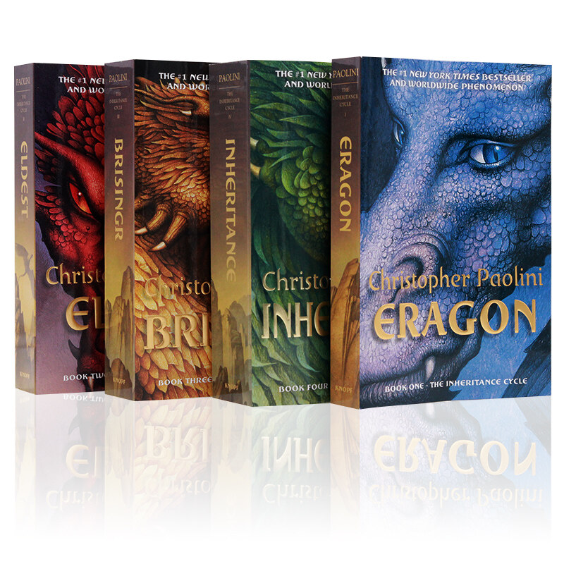 The Inheritance Cycle Series (4 Books): Eragon, Eldest, Brisngr, Inheritance | Lazada