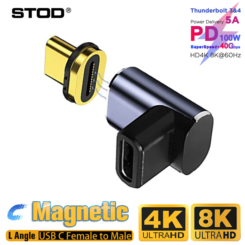 STOD Type C Adapter Magnetic Charger for Android OTG USB C Connector USBC Extension Adaptor ...